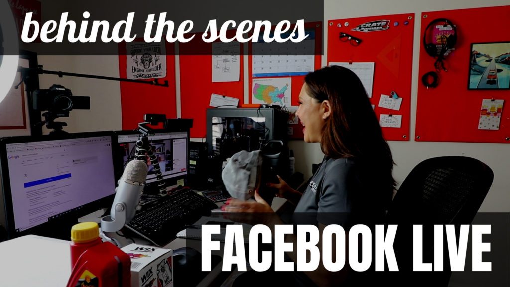 Behind the Scenes of my Facebook Live Videos - Kate Dillon